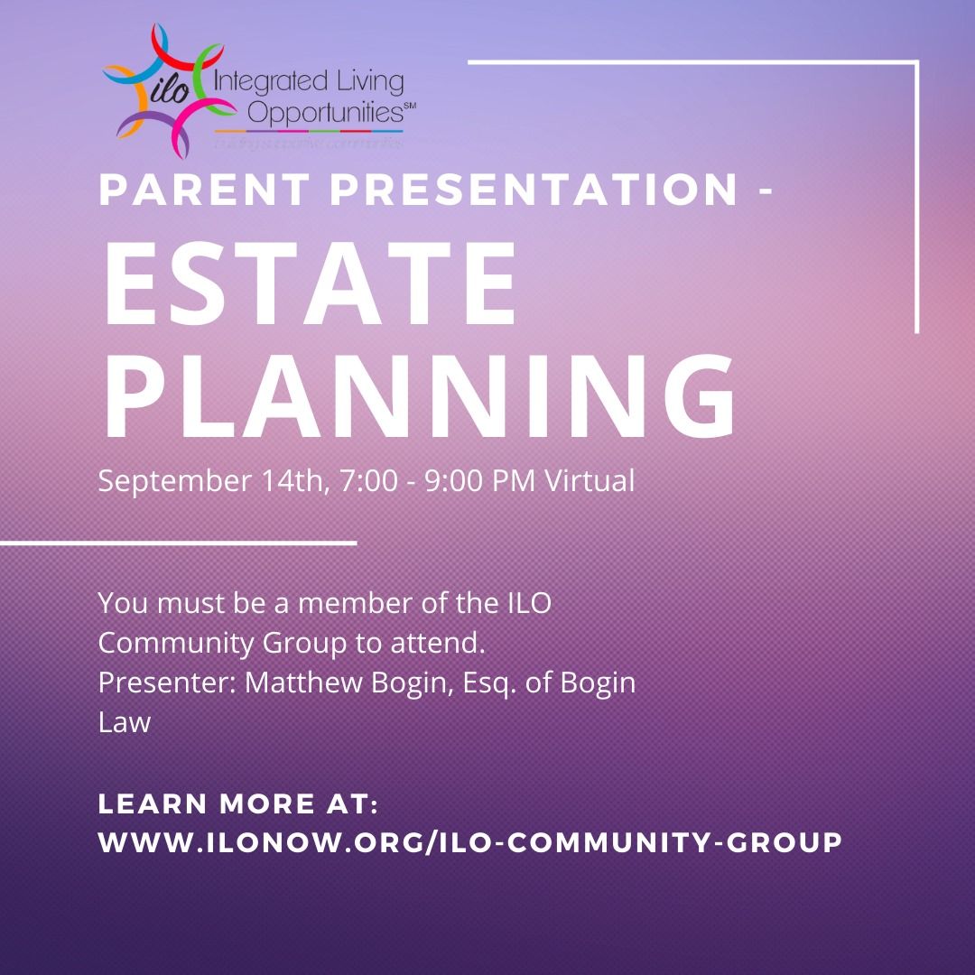 Welcome to ILO - Integrated Living Opportunities